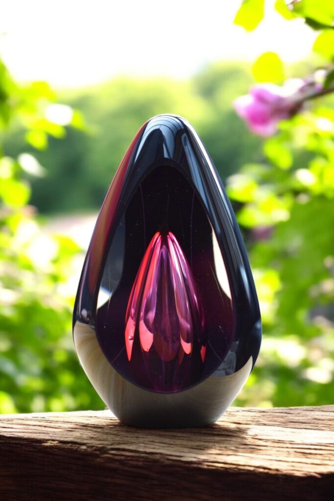 DGU1024 | Design Urn glass Diamond - Ashes memorials